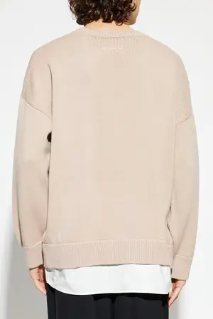 MAISON MARGIELA Mixed-material Sweater - Beige