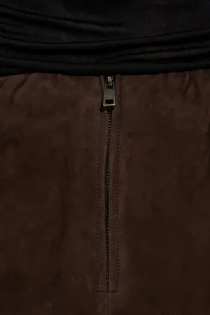 ROTATE BY BIRGER CHRISTENSEN Mini Leather Skirt