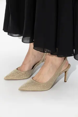 Michael Kors Alina Heeled Shoes - Gold
