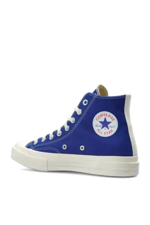 Play Comme Des Garcon X Converse High-top Sneakers - Blue