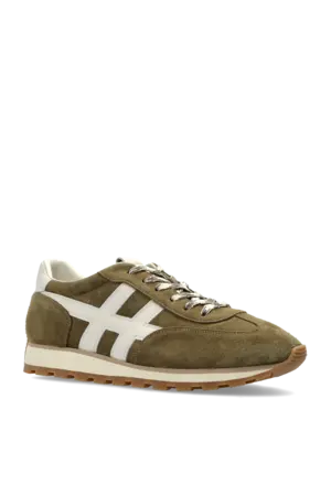 Hogan Suede Low Top Sneakers - Brown