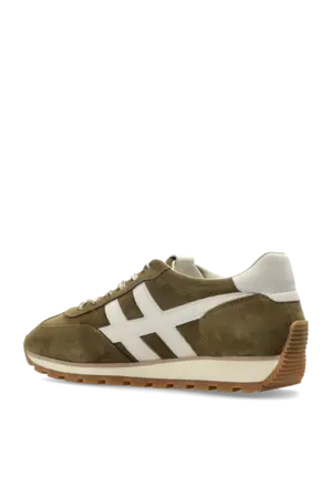Hogan Suede Low Top Sneakers - Brown