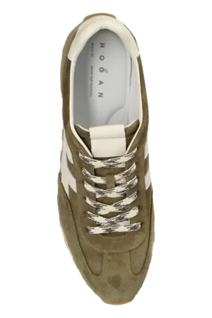 Hogan Suede Low Top Sneakers - Brown
