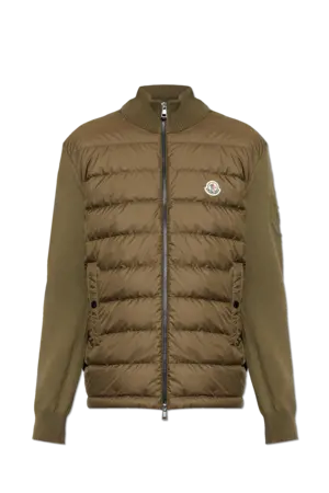 Moncler Quilted Front Cardigan