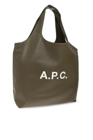 A.p.c. Ninon Shopper Bag - Green