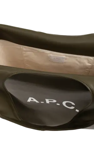 A.p.c. Ninon Shopper Bag - Green