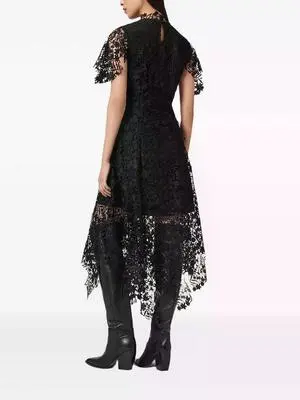 ALLSAINTS Saege Lace Midi Dress
