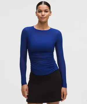 Lululemon Ruched Performance Tops For Women