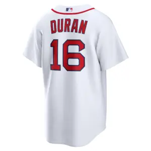 Nike Jarren Duran Boston Red Sox Mlb Replica Jersey - White