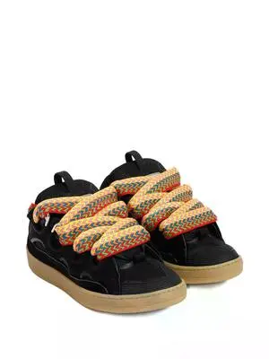 LANVIN Patterned Laces Sneakers - Black