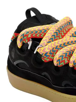 LANVIN Patterned Laces Sneakers - Black