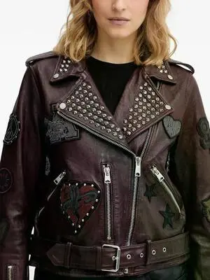 ALLSAINTS College Leather Biker Jacket