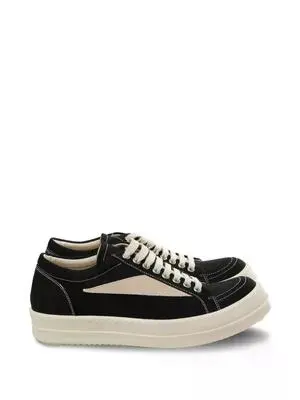 Rick Owens Contrast Panelled Sneakers