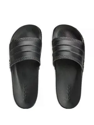 Adidas X Arte Striped Slides - Black