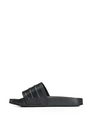 Adidas X Arte Striped Slides - Black