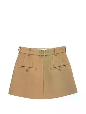 UMA WANG Pleated Mini Skirt