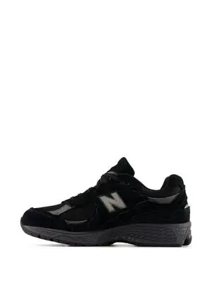NEW BALANCE 2002r Suede Panelled Sneakers - Black