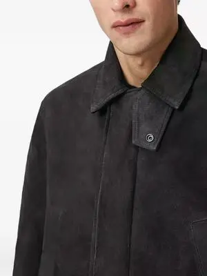 ALLSAINTS Bolton Waxed Suede Coat