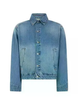 Jacquemus Denim Point-collar Jacket - Blue
