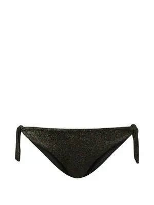 TWINSET Lace-fastening Bikini Bottom - Black