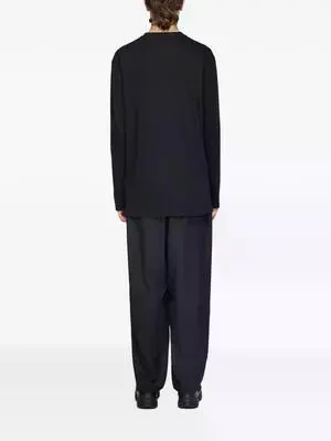 Y3 Graphic Long-sleeved T-shirt - Black
