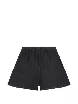 Jacquemus Amelo De-nîmes Logo-embroidered Shorts - Blue