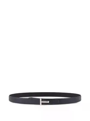 TOM FORD T-buckle Belt - Black