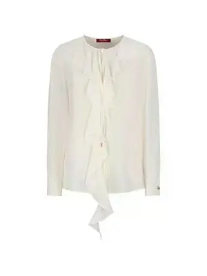 Max Mara Ruffled Blouse