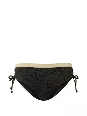 TWINSET Two-tone Bikini Bottom - Black