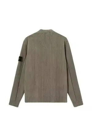 Stone Island Textured Crew-neck Sweater