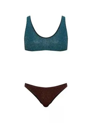 Oseree Two-piece Bikini Set - Blue
