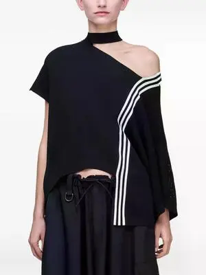Y3 Three-stripe Cut-out T-shirt