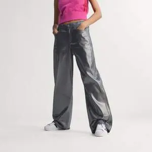 Adidas Firebird Track Pants Denim Silver - Silver Metallic