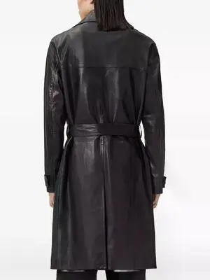 ALLSAINTS Kellett Leather Trench Coat