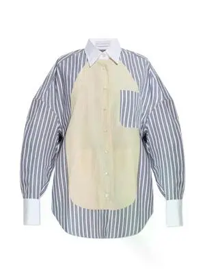 Stella McCartney Striped Paneled Shirt