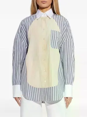 Stella McCartney Striped Paneled Shirt