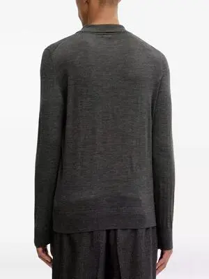 Barena Venezia Long-sleeve Polo Shirt - Grey