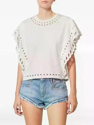 MARANT ETOILE Odyke T-shirt - Neutrals