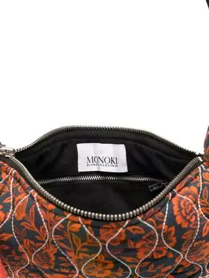 MONOKI Quilted Floral Print Shoulder Bag