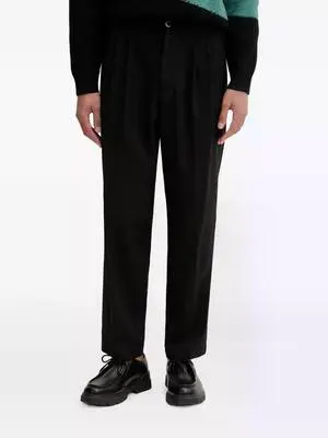 Barena Venezia Black Wash Pants For Men