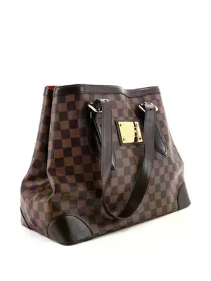 LOUIS VUITTON Hampstead Handbag Damier Mm Tote Bag - Brown