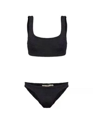 PARAMIDONNA Emily Textured Bikini Set - Black