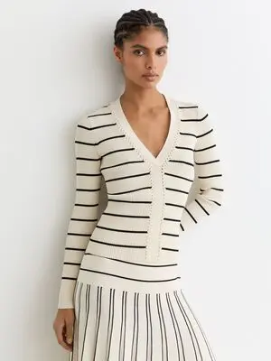 Reiss Slim Fit Knitwear For Women