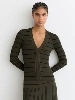 Reiss Slim Fit Sweaters For Women