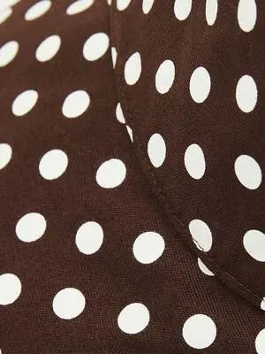 REISS Paloma Polka-dot Bucket Hat