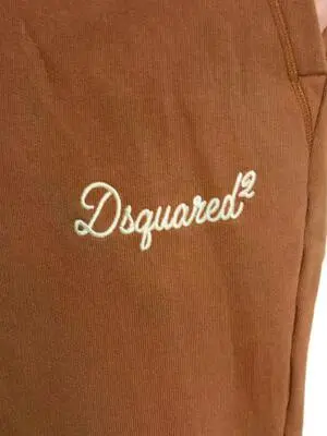 Dsquared2 Embroidered-logo Track Pants - Brown