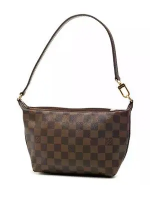 LOUIS VUITTON 2005 Damier Ebene Illovo Pm Shoulder Bag - Brown