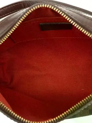 LOUIS VUITTON 2005 Damier Ebene Illovo Pm Shoulder Bag - Brown