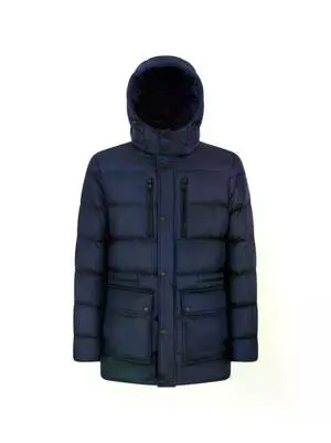 Geox Quilted Hooded Jacket