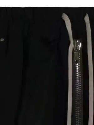 Rick Owens Zip Drawstring Shorts - Black